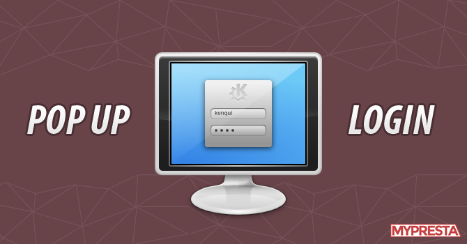 Prestashop Module PopUp Login Block